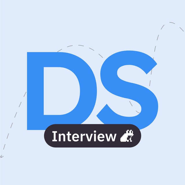 Telegram channel "Библиотека собеса по Data Science | вопросы с собеседований" — @ds_interview ...