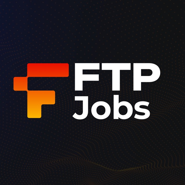 Telegram channel "FTP Jobs" — @ftp_jobs — TGStat