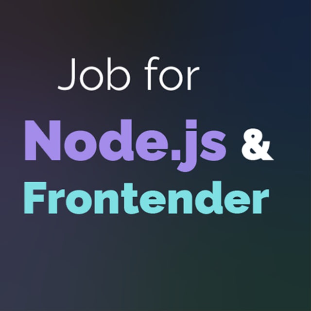 Telegram канал Job For Frontend Javascript Nodejs Developers — Forfrontend — Tgstat
