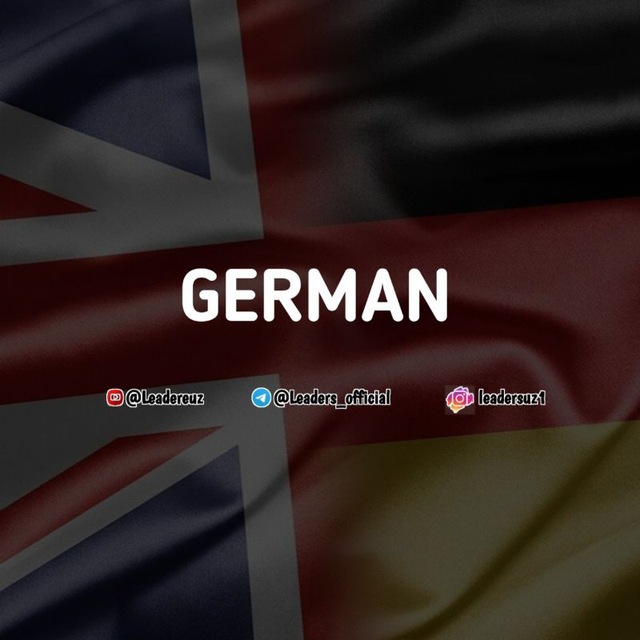 Telegram channel "Deutsch - English - O'zbek" — @Nemis_LMS — TGStat